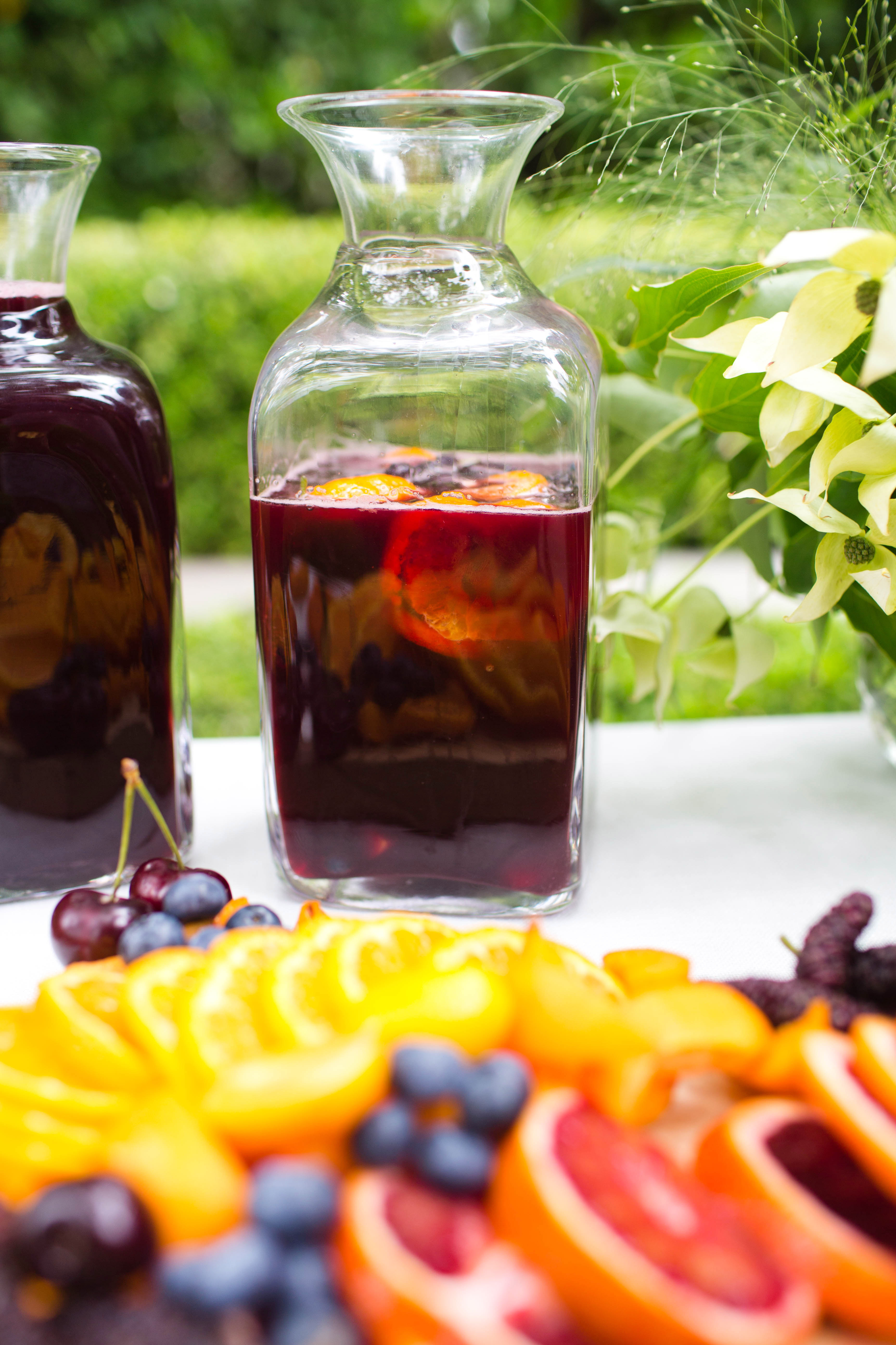 Summer Sangria Cocktail Recipe | Food & Drink | Rip & Tan